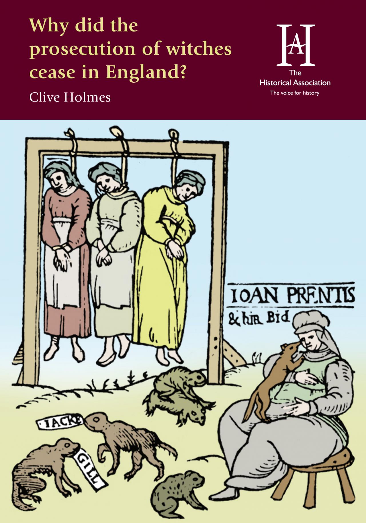 Why did the prosecution of witches cease in England? / Historical ...
