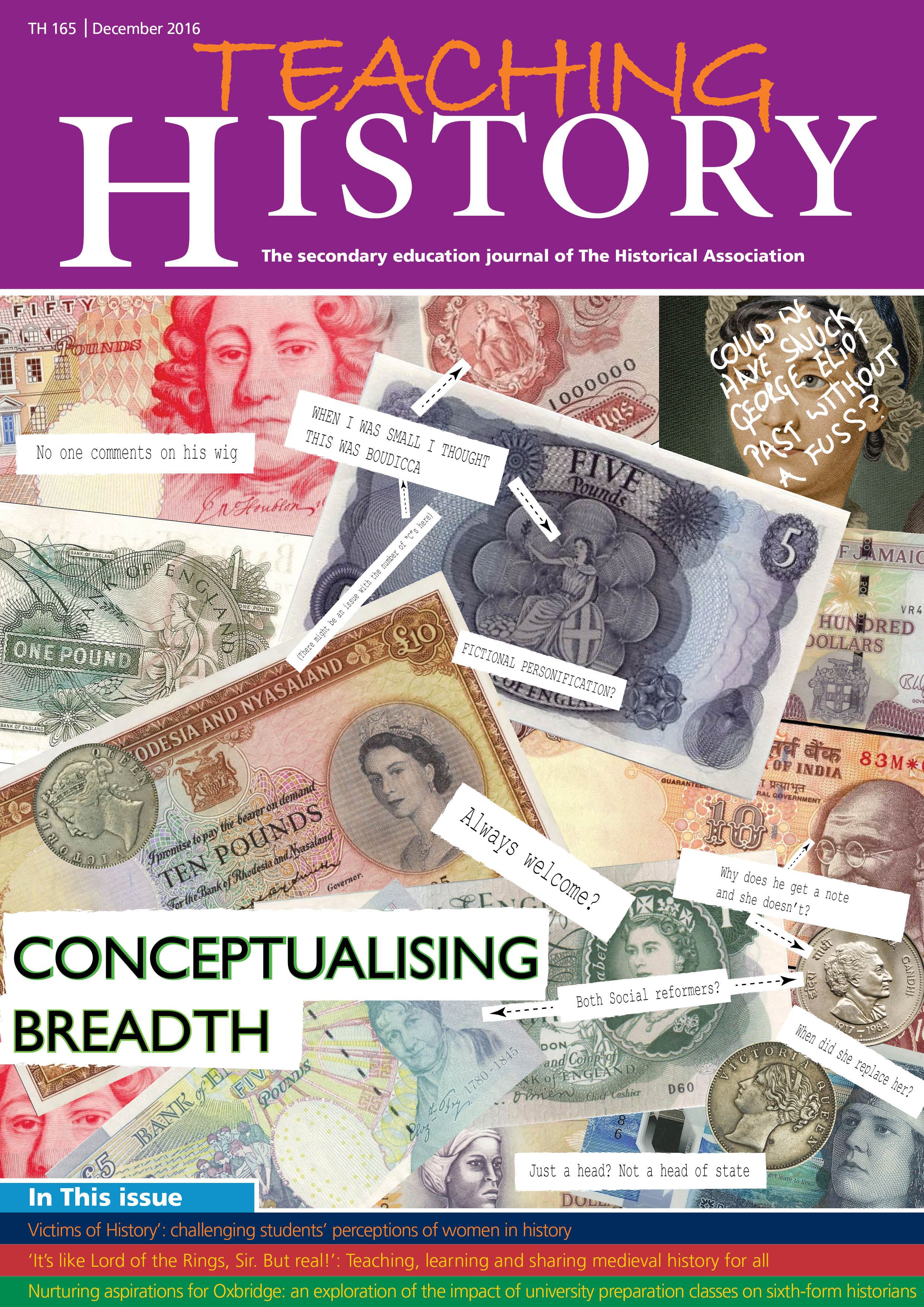 Teaching History 165: Conceptualising breadth / Historical Association