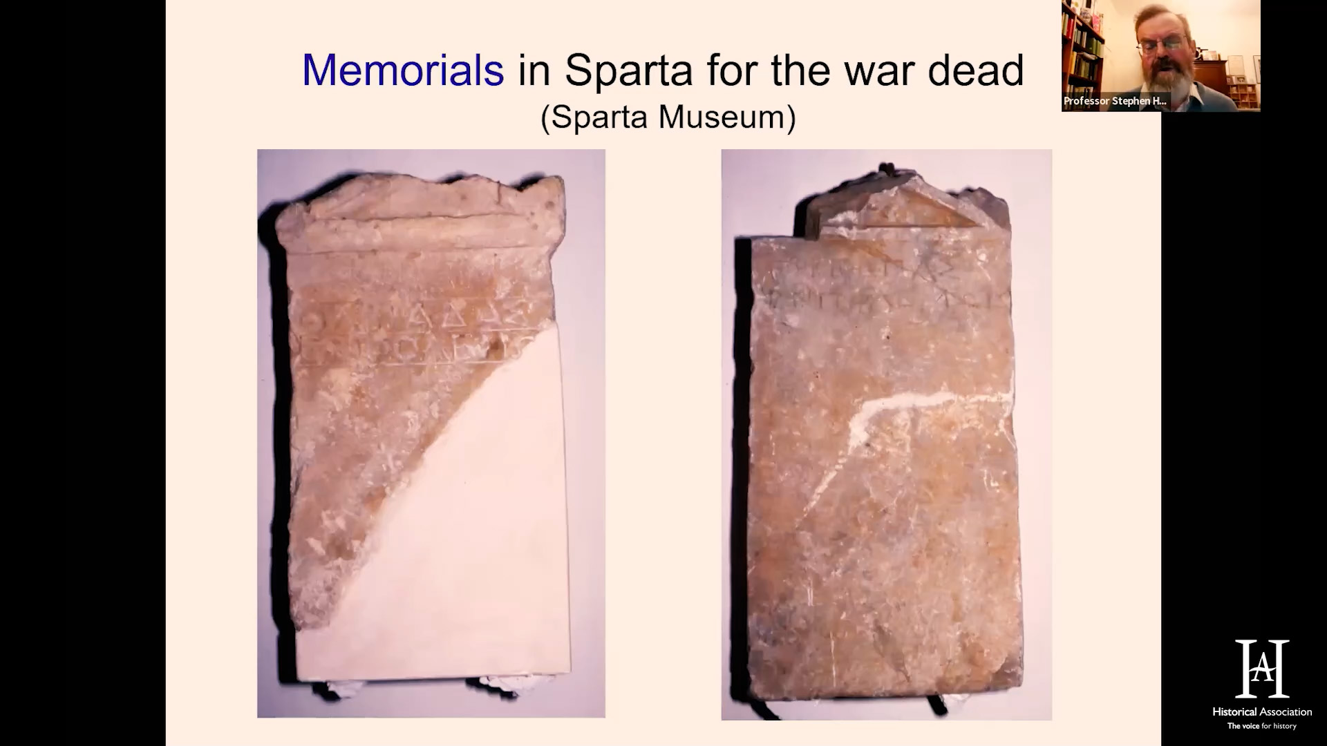 Recorded Webinar: New Approaches to Classical Sparta / Historical ...