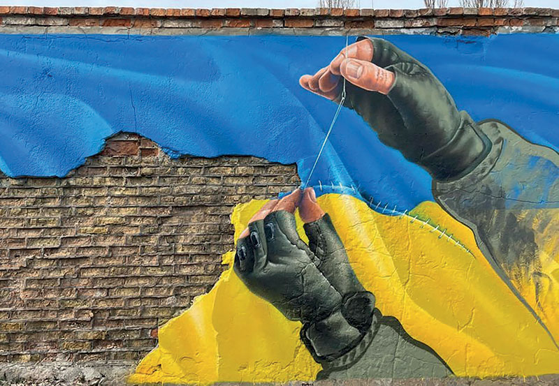 Exploring murals and graffiti in modern Ukraine / Historical Association