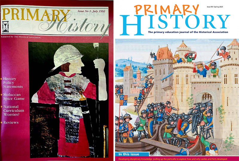 Writing in Primary History edition 1 and 100: has there been a dramatic ...